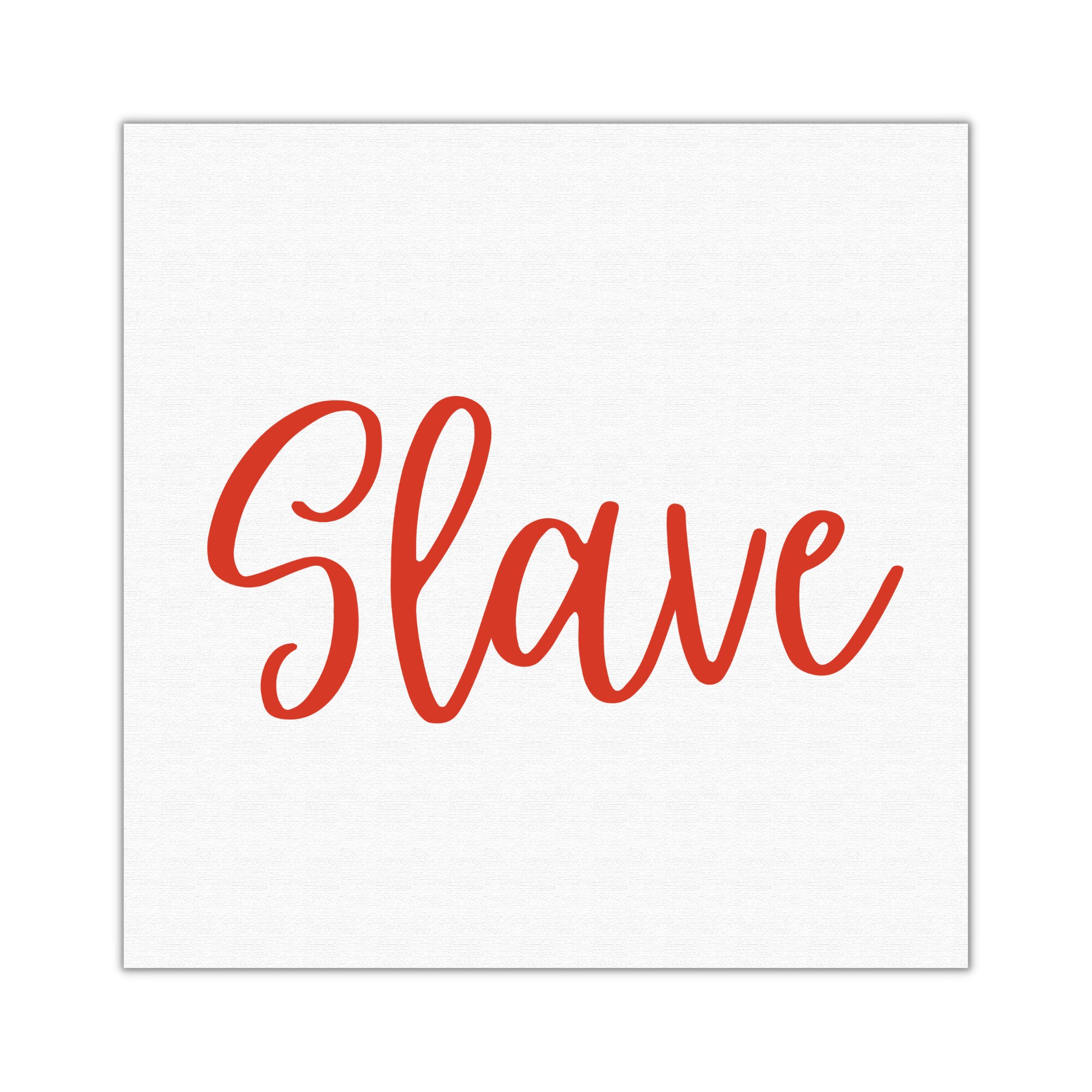 2X Slave Temporary Tattoos Red - Etsy
