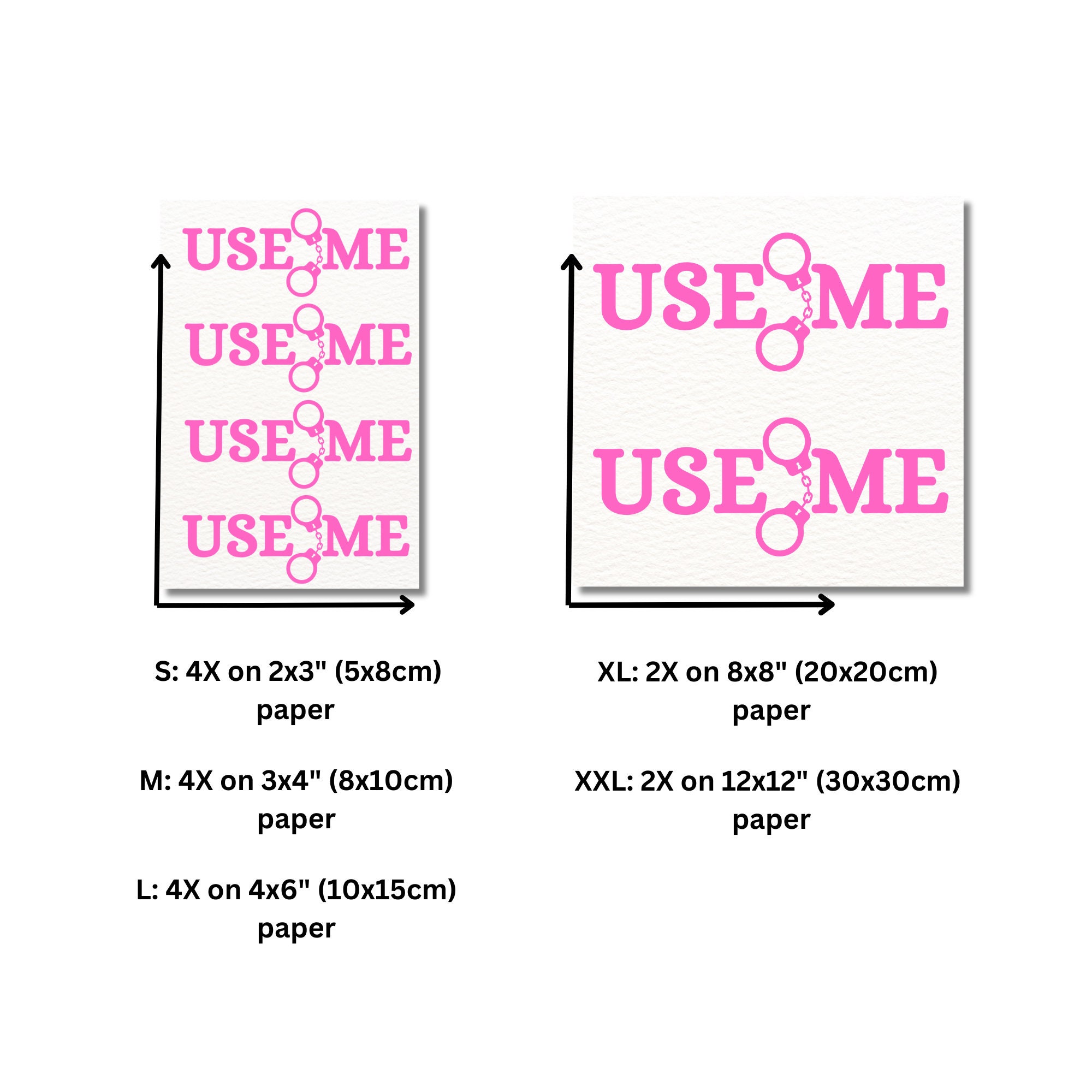 Use Me Tattoos set of 4 Naughty Tattoos - Etsy