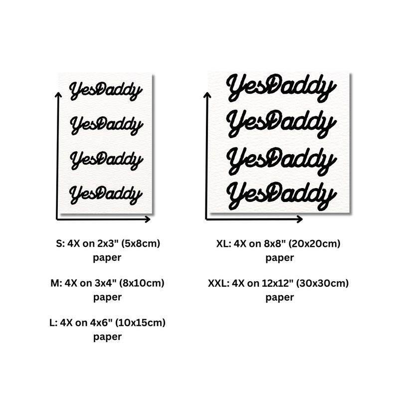 Yes Daddy Temporary Tattoos set of 4 Gift for Her/him - Etsy