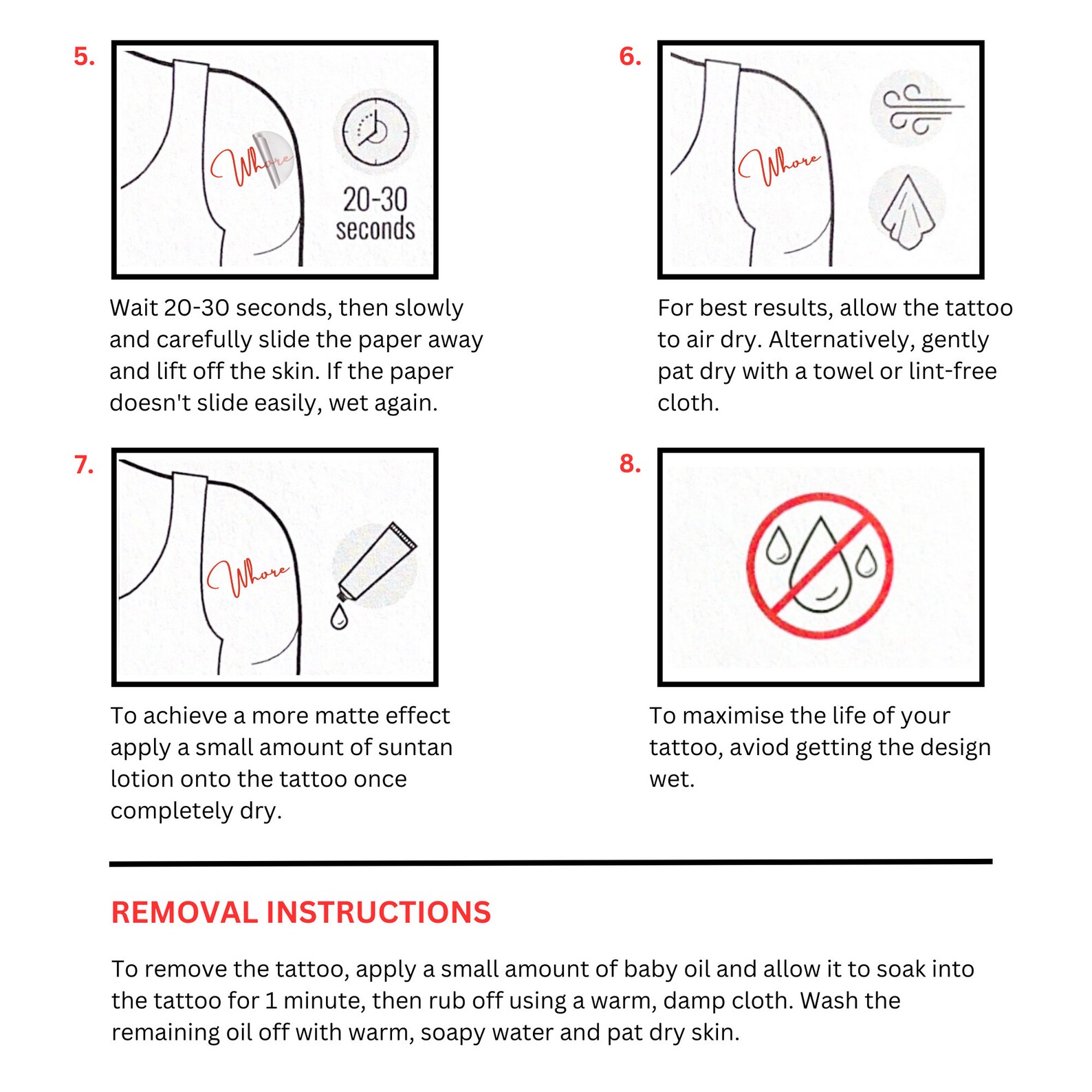 Yes Daddy Temporary Tattoos set of 4 - Etsy