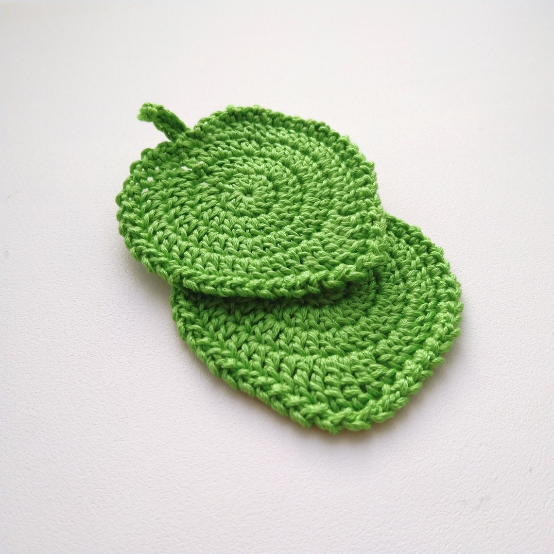 Crochet Leaf Coaster Pattern - Etsy