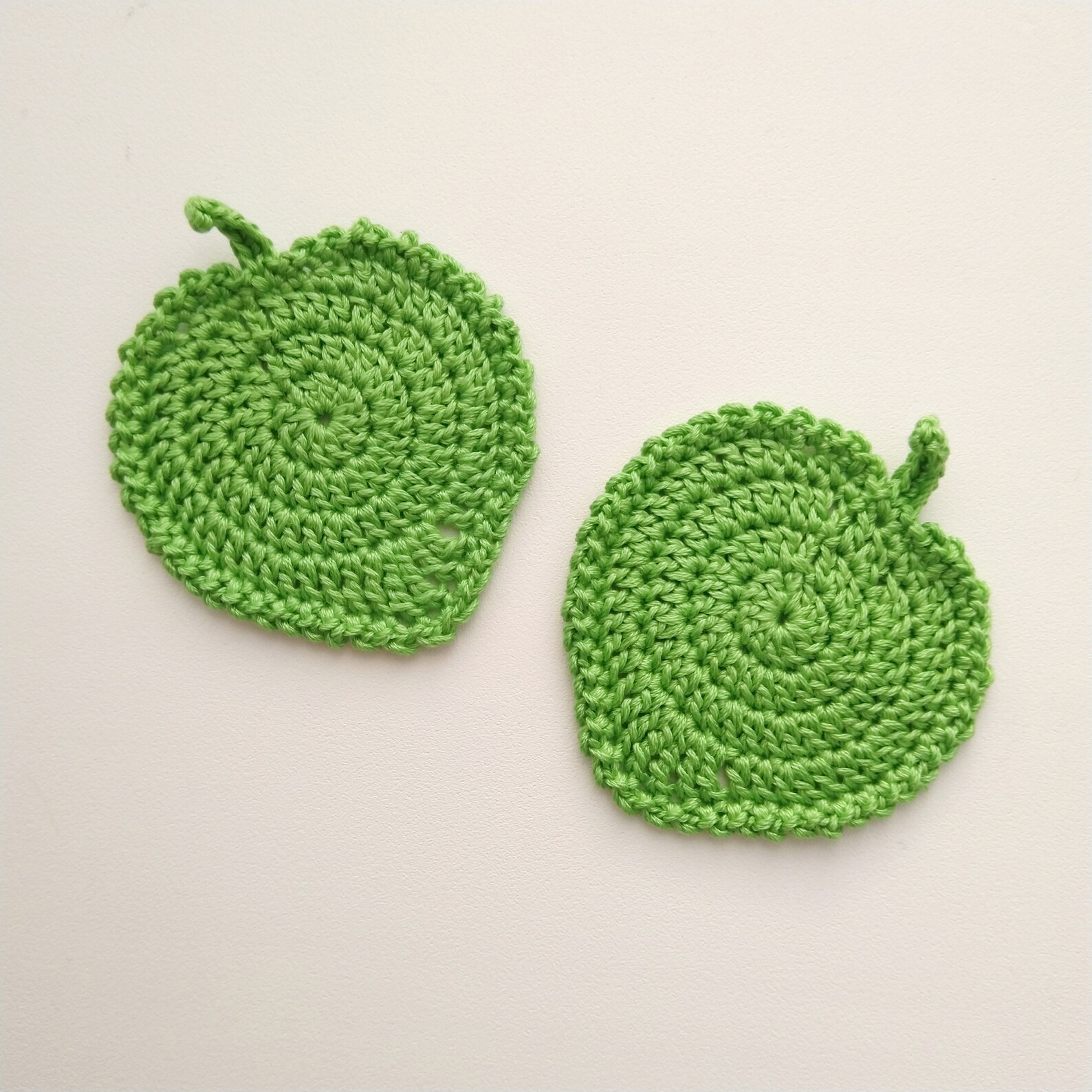 Crochet Leaf Coaster Pattern - Etsy