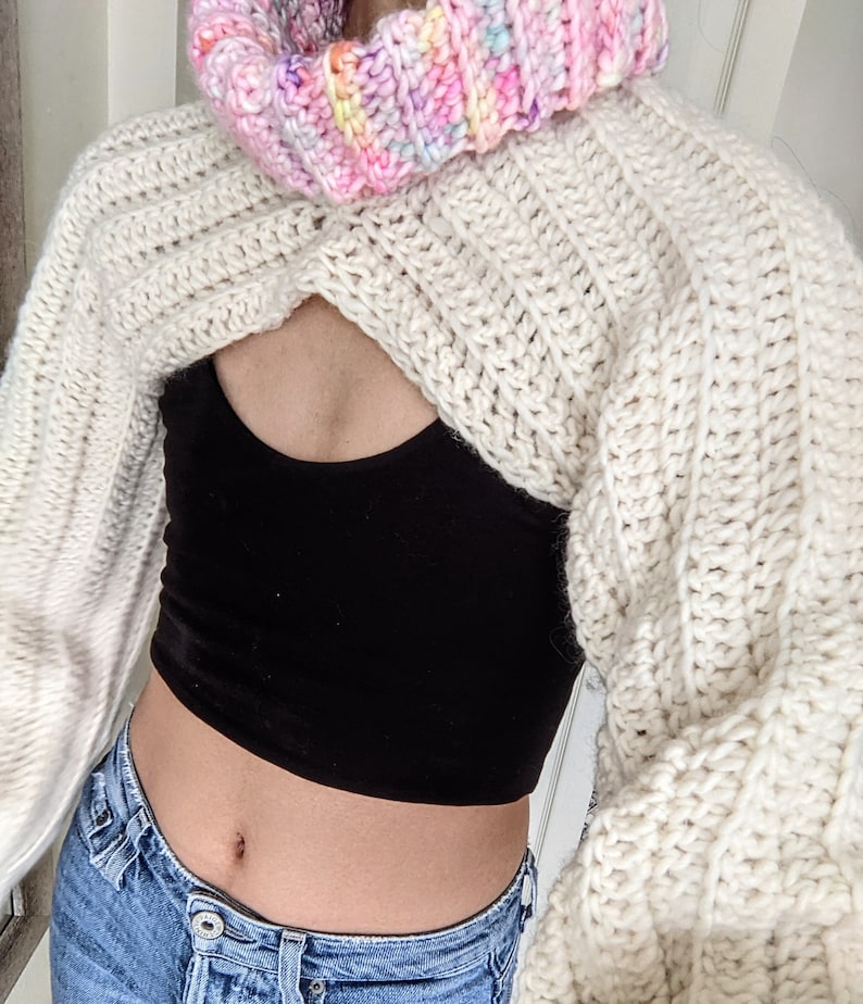 Shrug Crochet Pattern Crochet Sweater Etsy