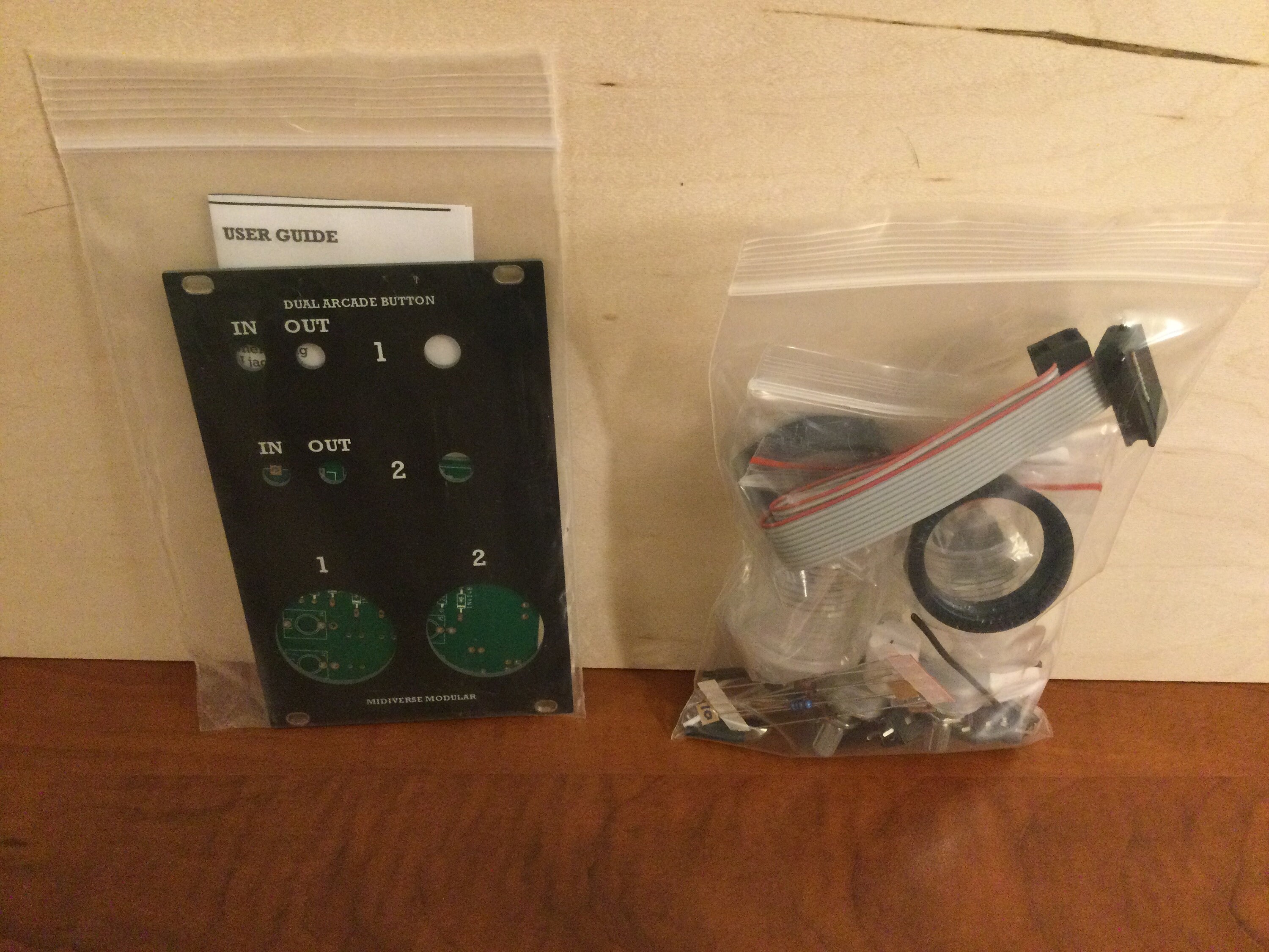 Midiverse Modular - Dual Arcade Button - Eurorack - Etsy