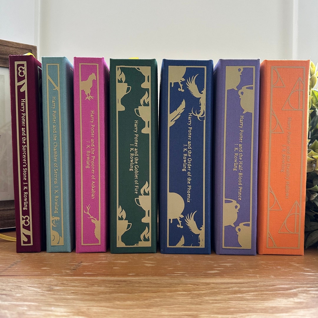 Harry Potter Individual Books | Rebound Clothbound Style | Made to ...