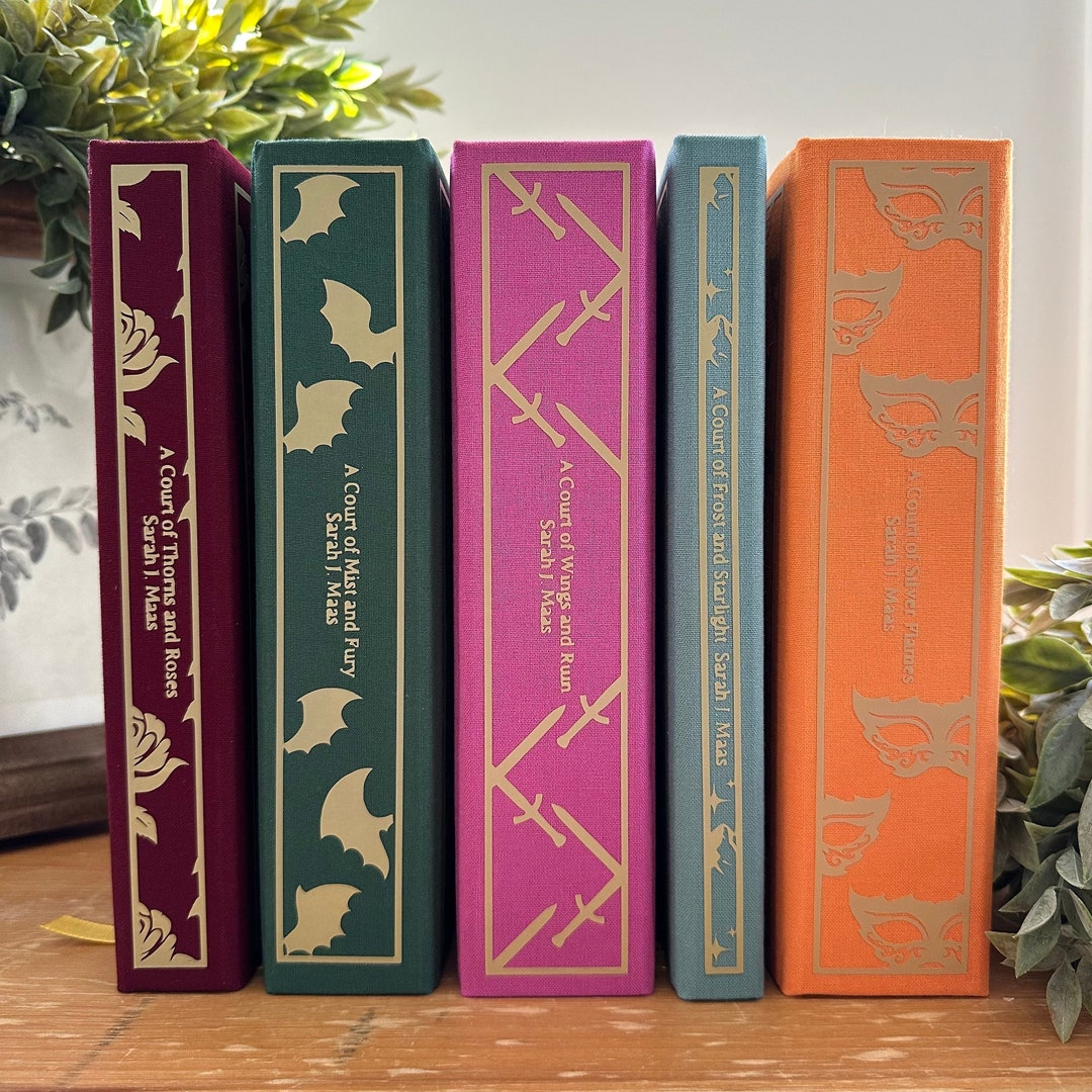 ACOTAR Individual Books | Rebound Clothbound Style | Made to Order - Etsy