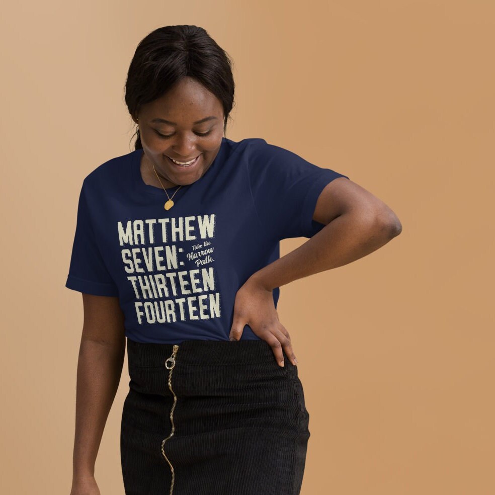 Gospel Matthew Shirt Bible Verse T-shirt Christian Tshirt God - Etsy