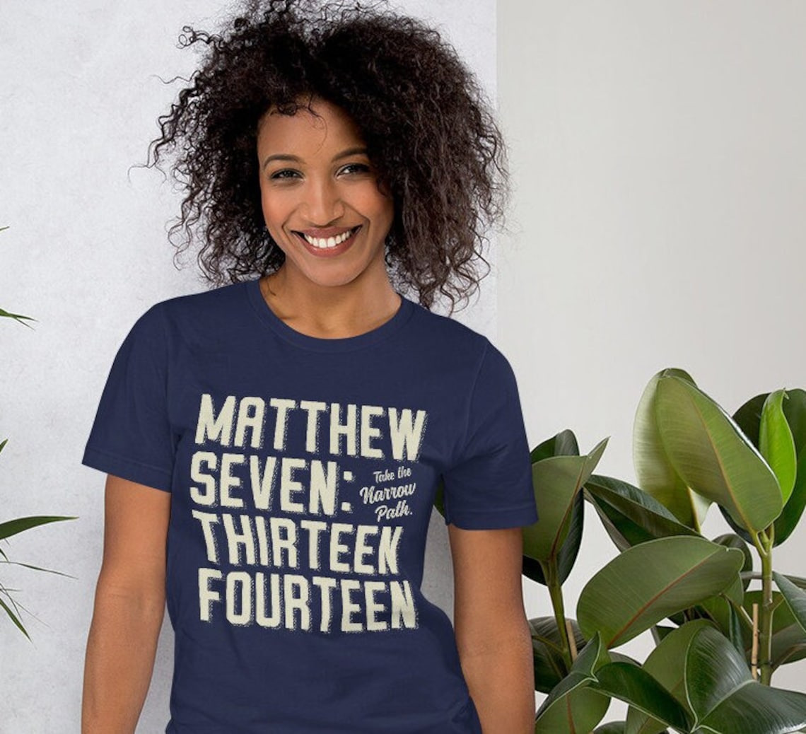 Gospel Matthew Shirt Bible Verse T-shirt Christian Tshirt God - Etsy