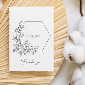 Cotton Flower Line Art Vector Illustration, Botanical Drawing, AI SVG ...