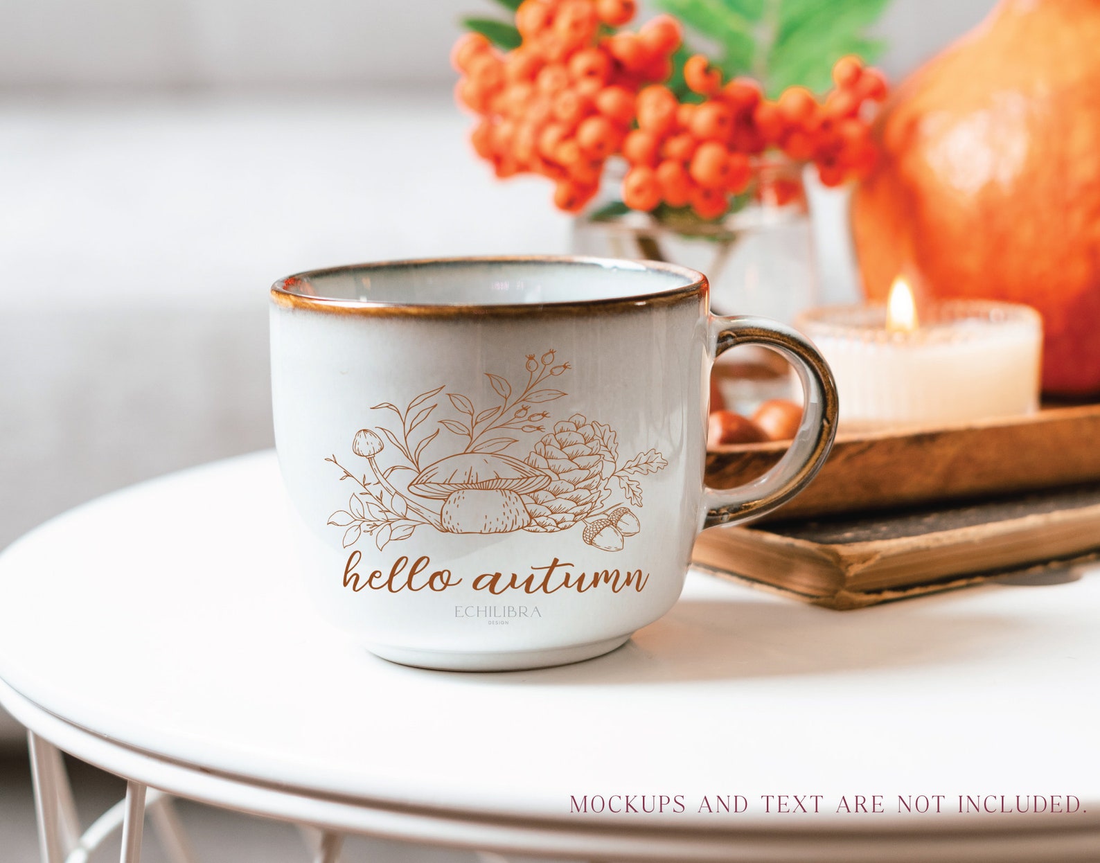 Autumn Floral Line Art, Fall Flowers, Hand Drawn Autumn Designs ...
