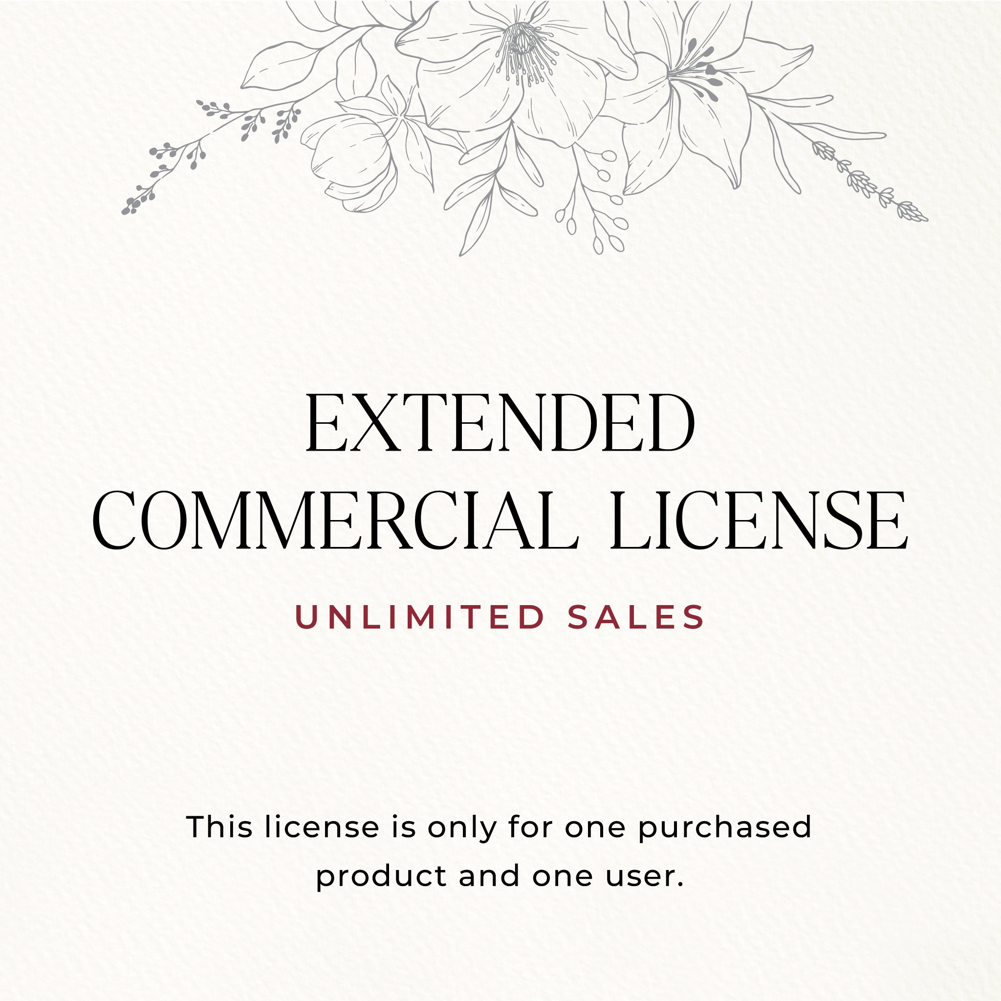 Extended License Clip Art - Etsy