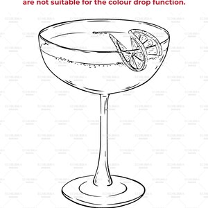 Cocktails Procreate Brush Stamps, Signature Cocktail , Procreate Drink ...