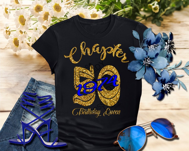 Chapter 50 Birthday Queen PNG Birthday Heels SVG 50th Birthday Gift PNG ...