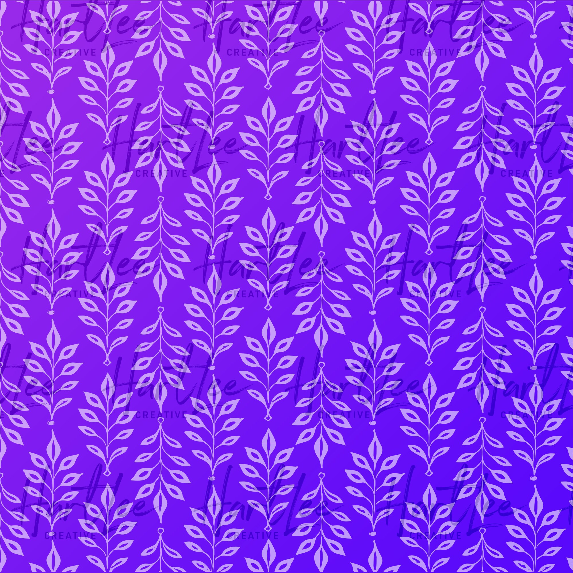 Leaf Floral Repeating Pattern • Leaves Seamless Background Repeat ...