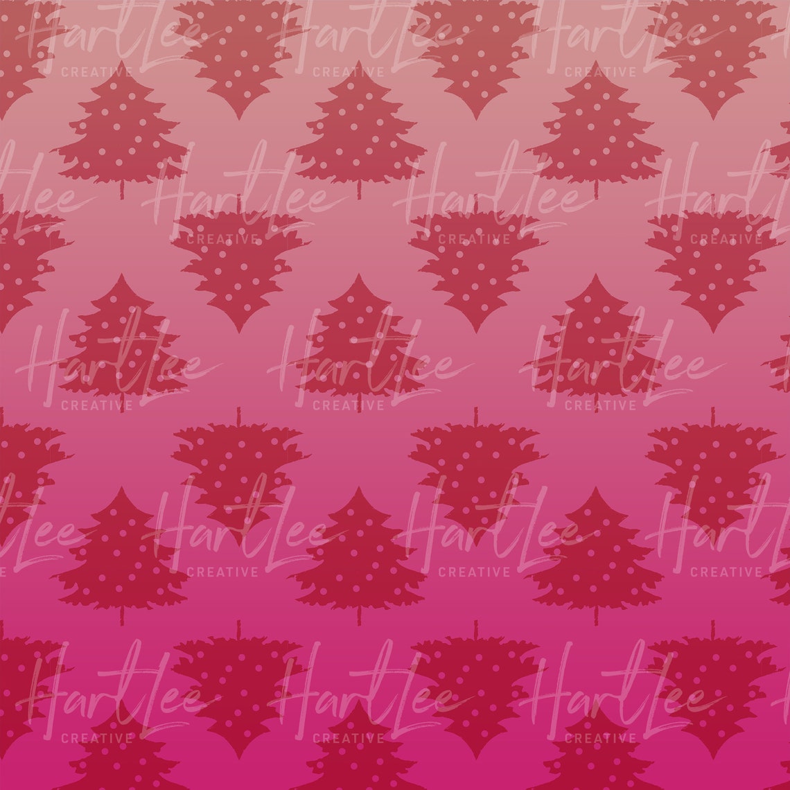 Christmas Tree Seamless Background Repeat • Winter Christmas Repeating ...
