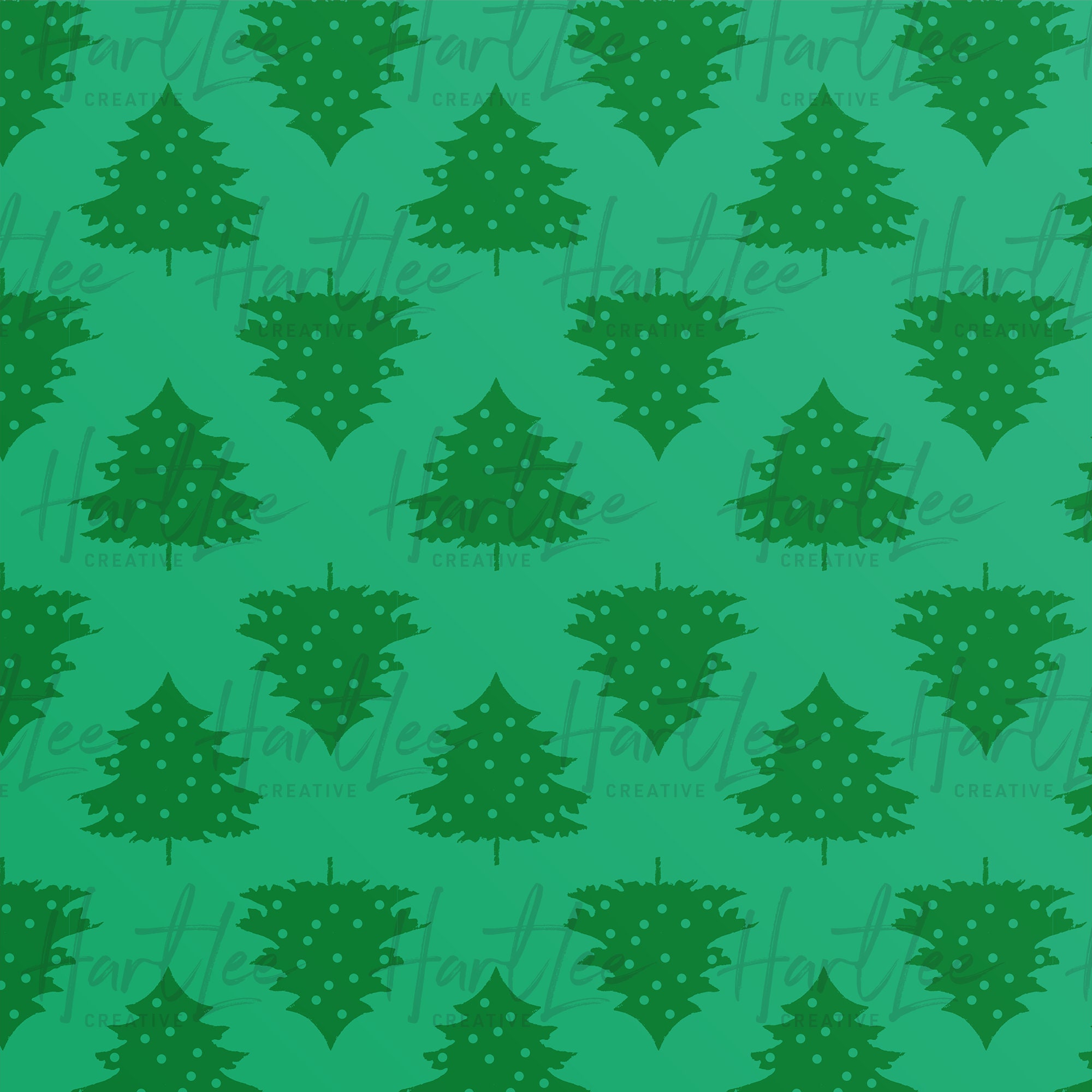 Christmas Tree Seamless Background Repeat • Winter Christmas Repeating ...