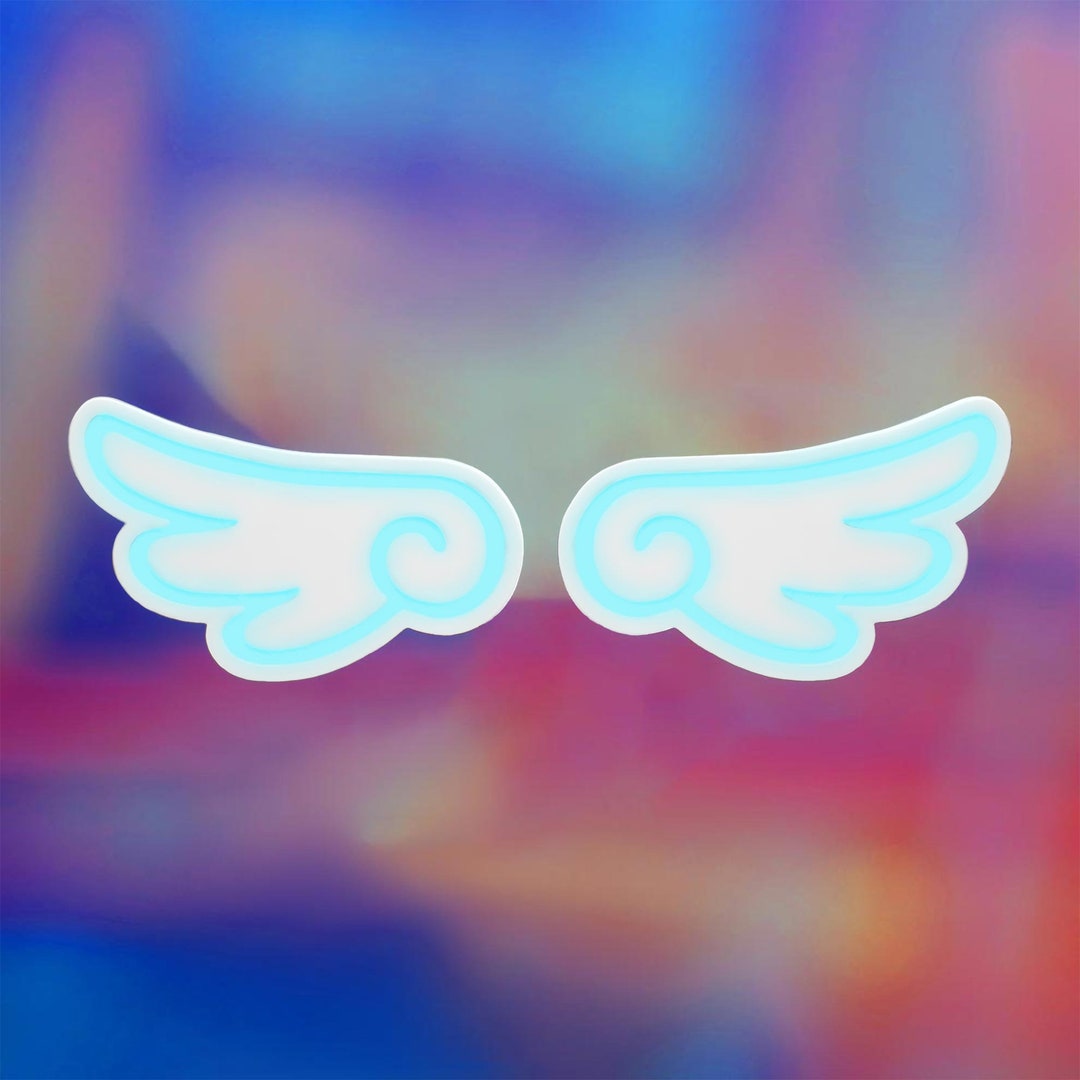 Celestial Wing Glow-in-the-dark Hair Accessories - Etsy