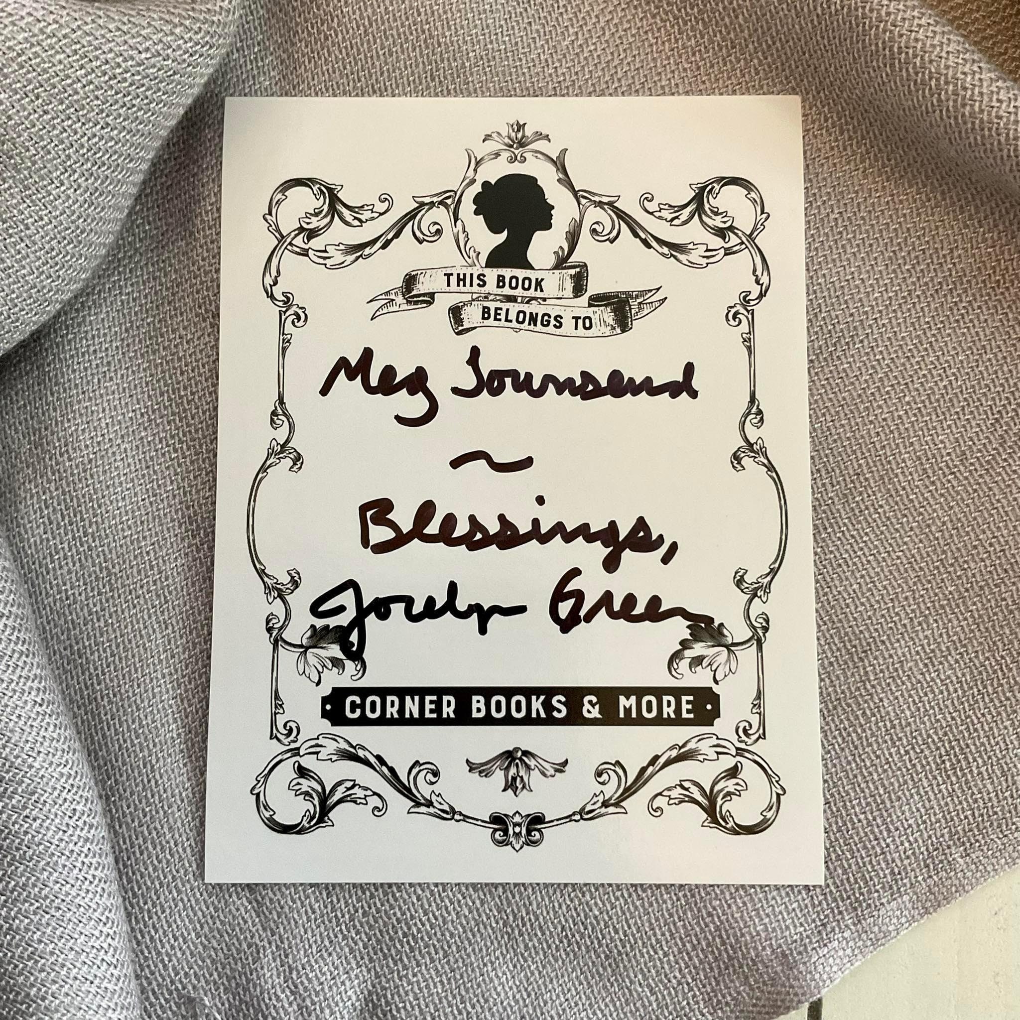 Personalized Bookplate, Signed by the Author - Etsy