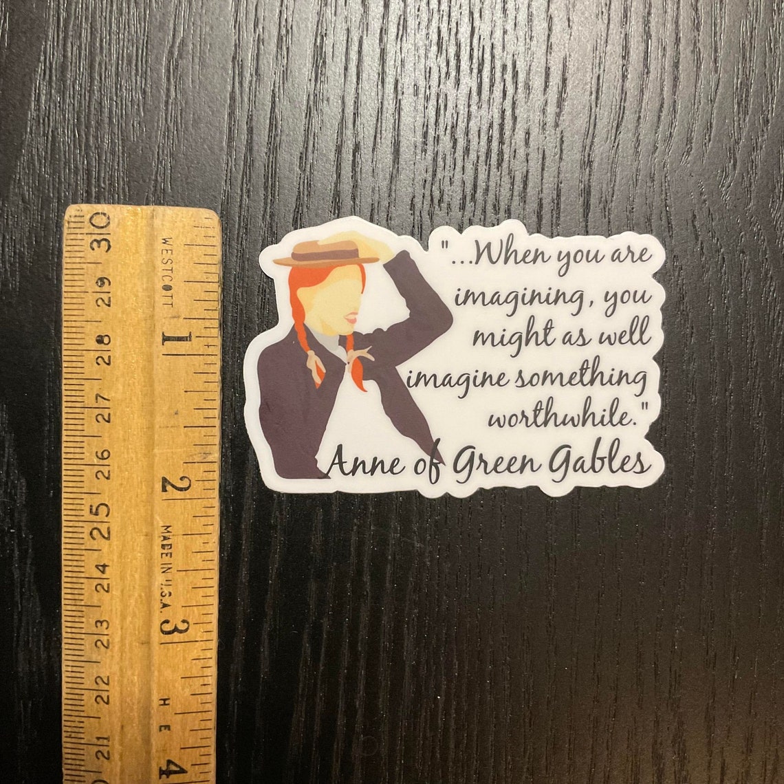 Anne Shirley Sticker Anne of Green Gables Sticker Anne - Etsy