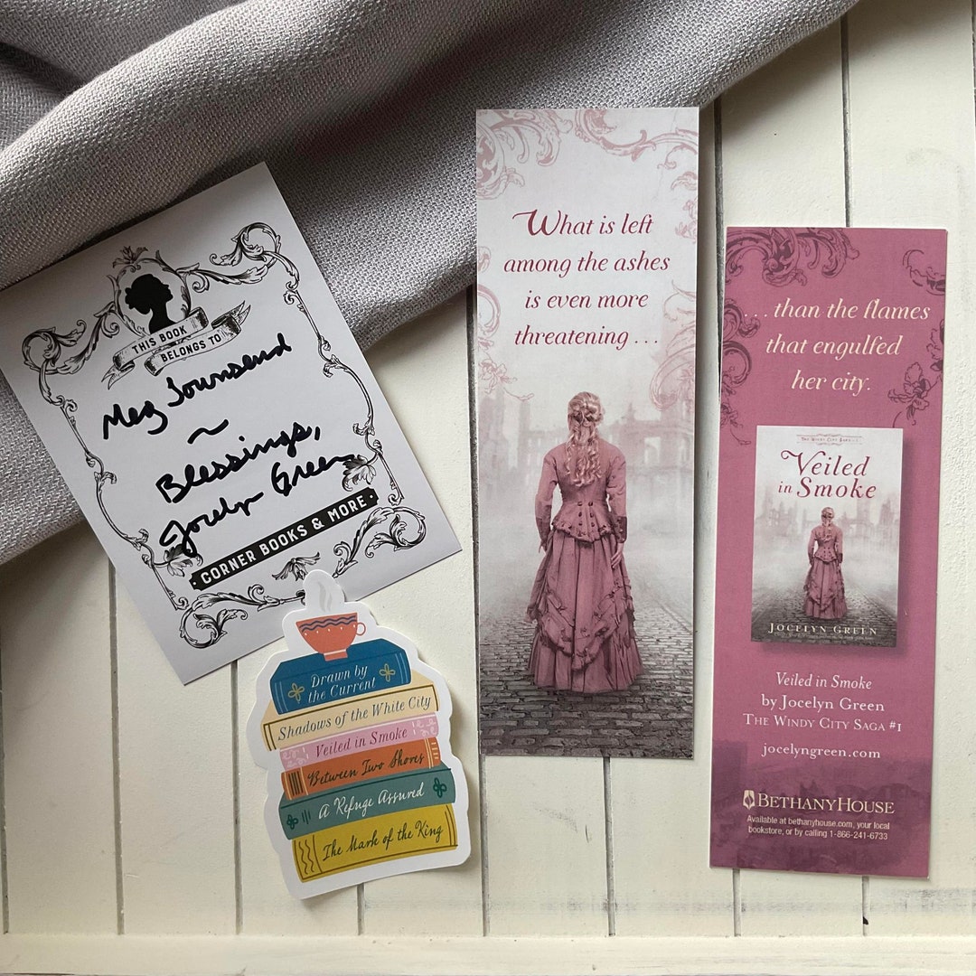Signed Bookplate, Bookmark and Vinyl Sticker, Jocelyn Green, the Windy ...