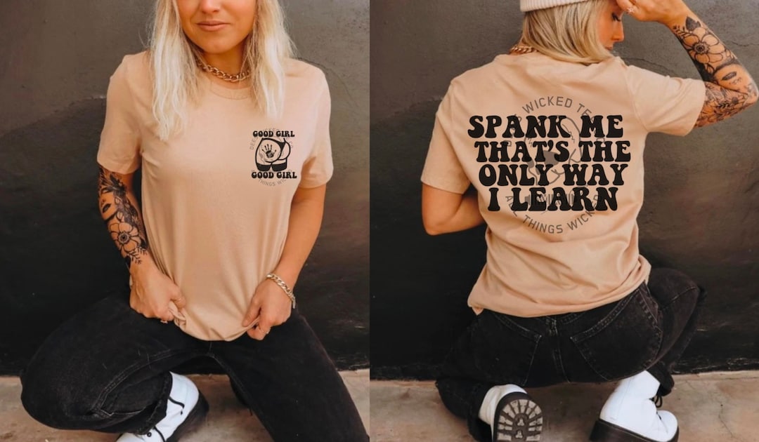 Spank Me Thats the Only Way I Learn Russ Song - Etsy
