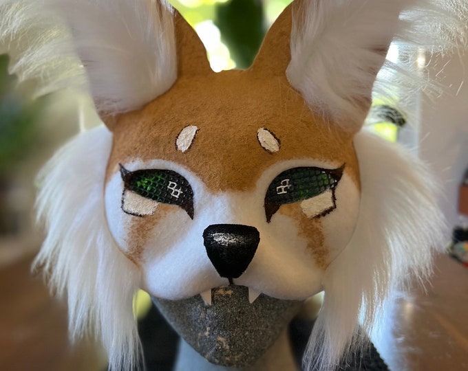 Therian Mask - Fennec Fox - Etsy