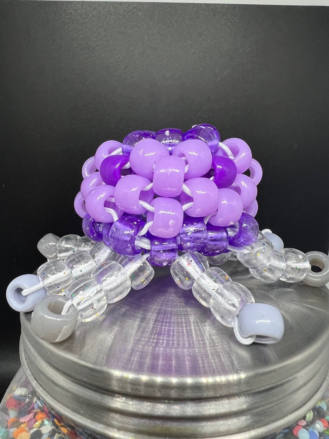 Purple Kandi Octopus - Etsy