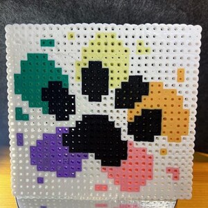 Pawprint Perler Bead Wall Art - Etsy
