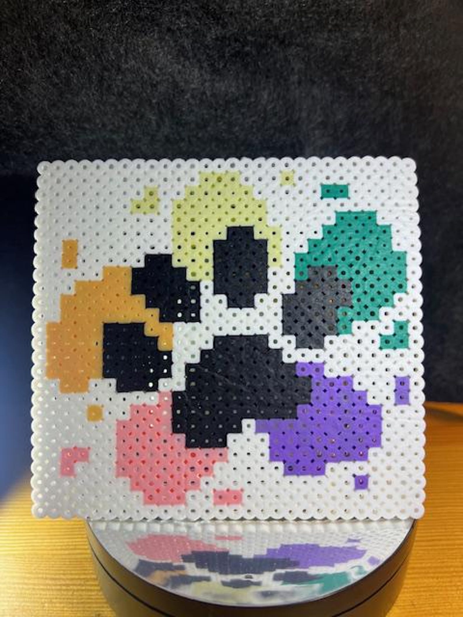 Pawprint Perler Bead Wall Art - Etsy