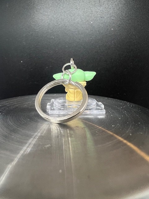Baby Yoda/grogu Drinking Soup Keychain star Wars Bitty Pop - Etsy