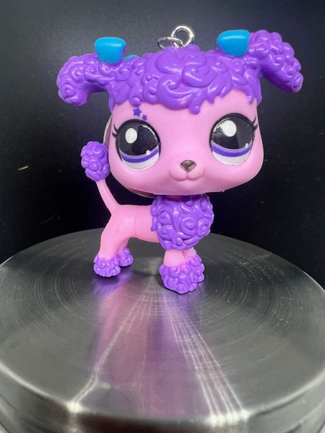 Poodle LPS Keychain - Etsy