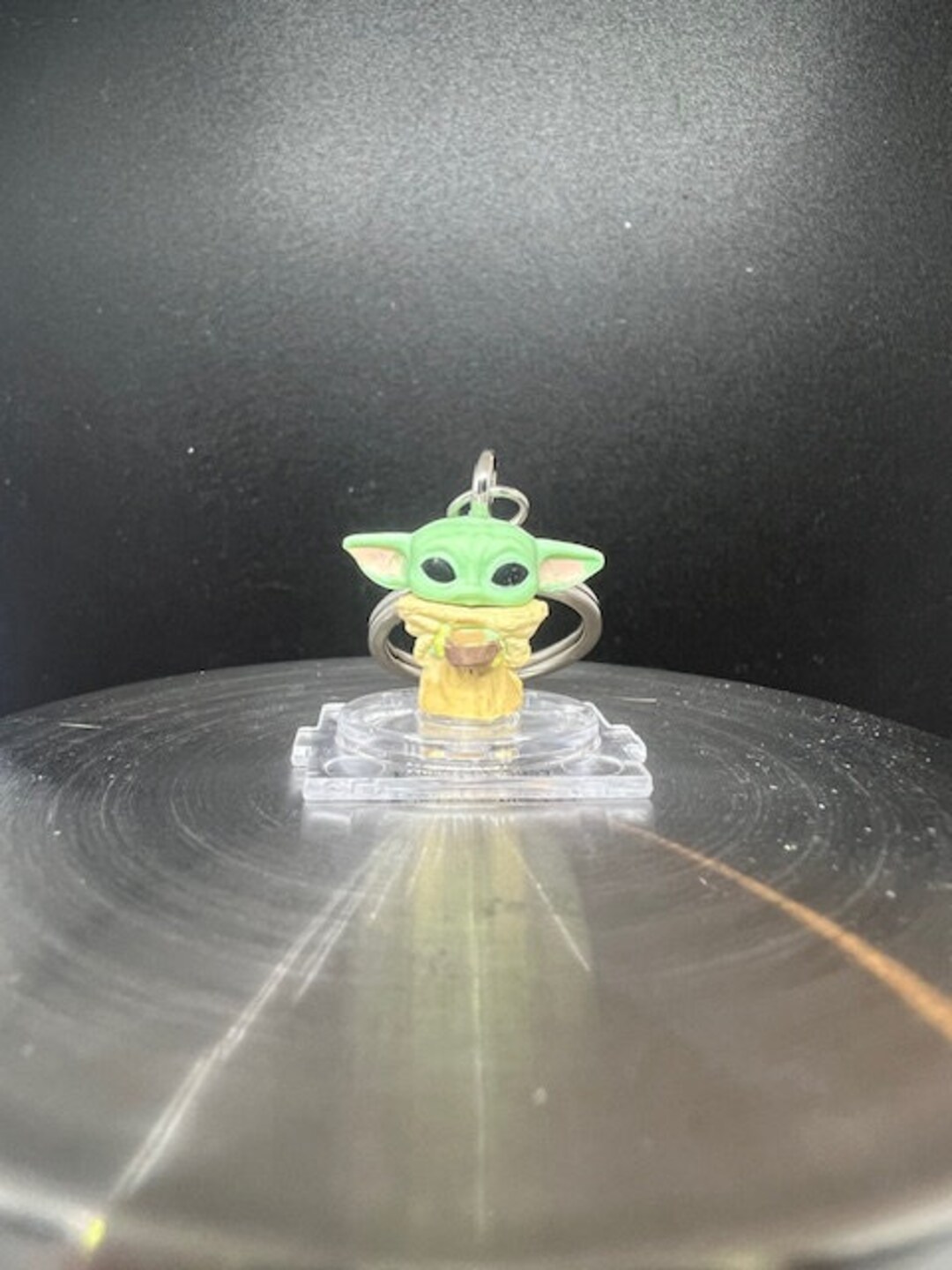 Baby Yoda/grogu Drinking Soup Keychain star Wars Bitty Pop - Etsy