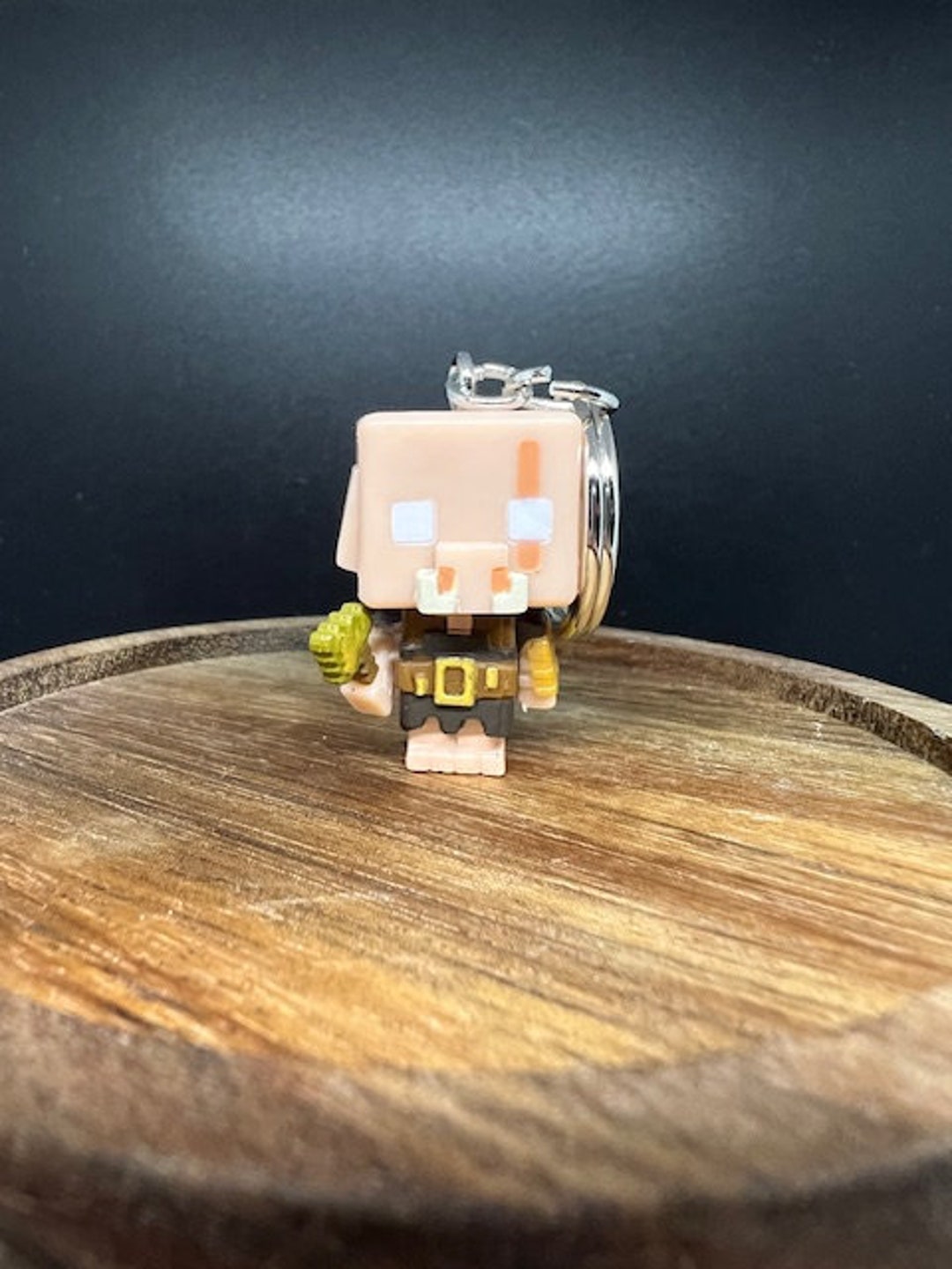 Minecraft Piglin Keychain - Etsy