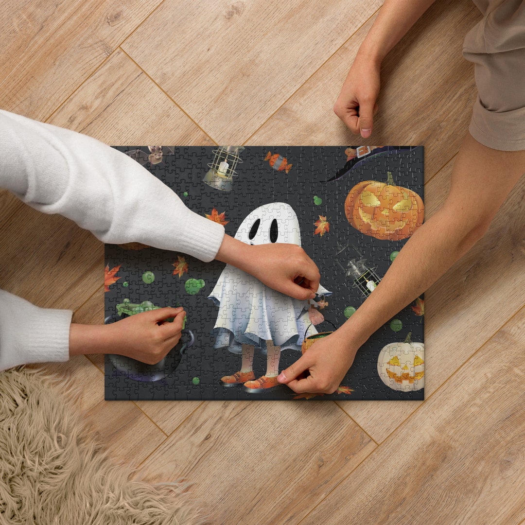 Halloween Puzzle - Etsy