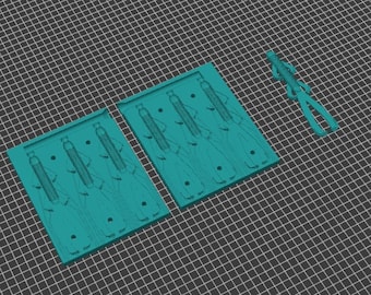 Lure Mold File - Etsy