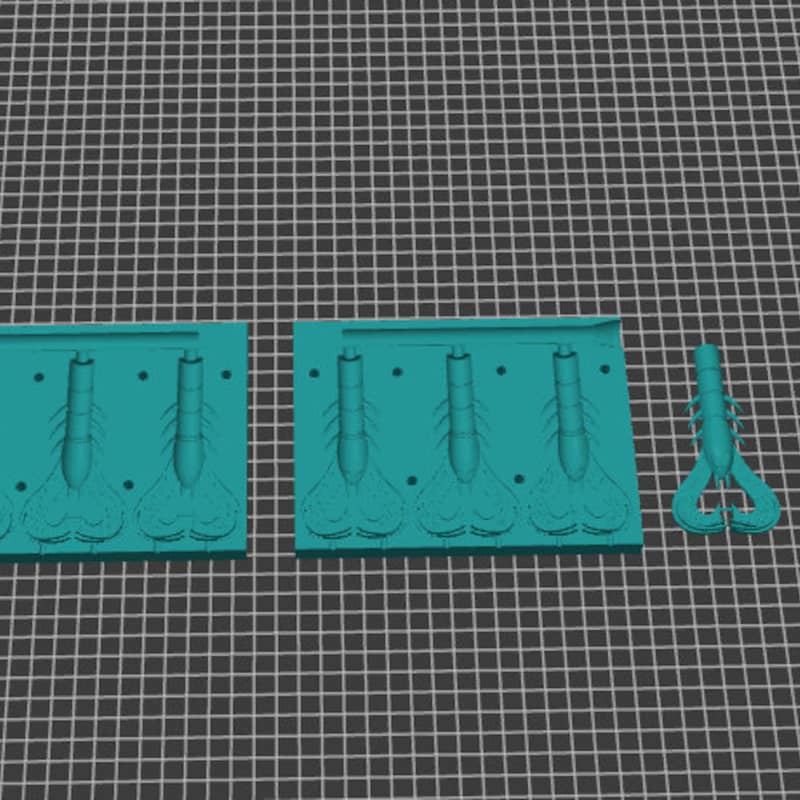 Fishing bait molds files - Etsy.de