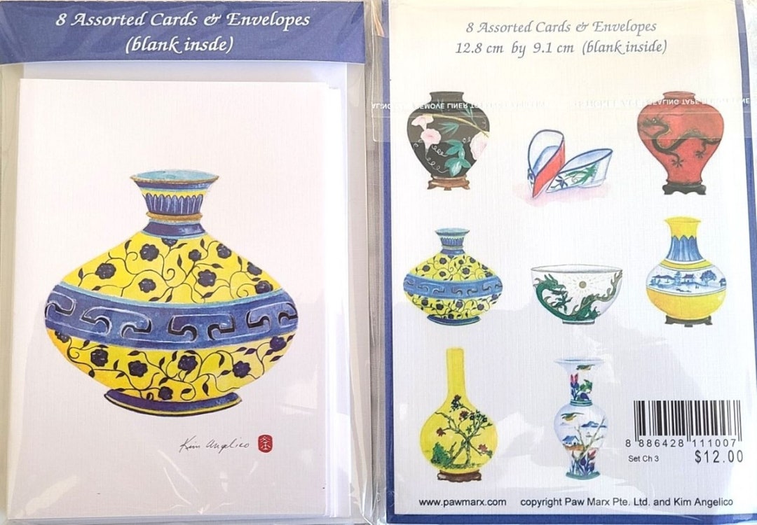 8 Assorted Note Cards With Envelopes. the Cards Are Prints From My ...
