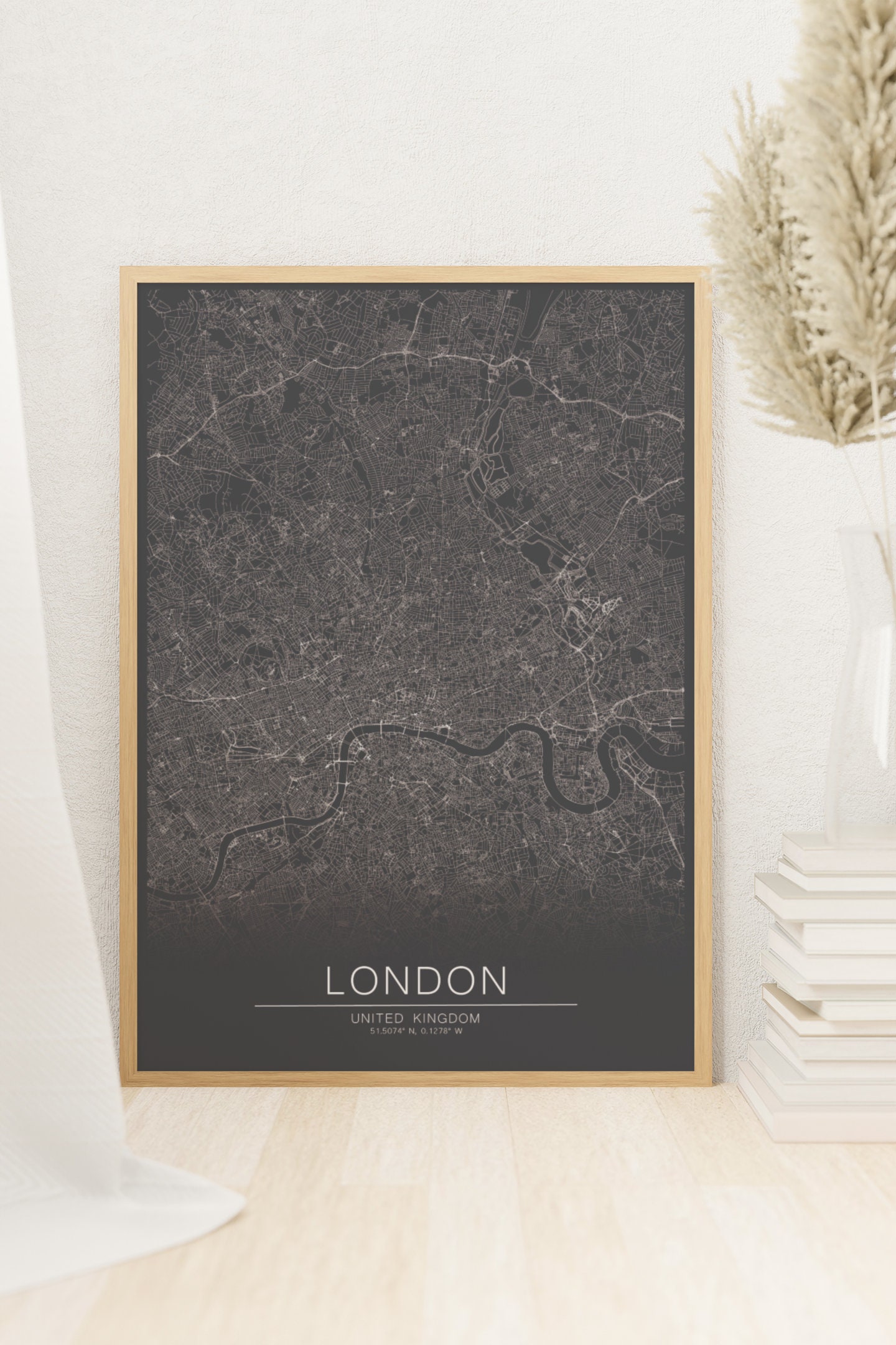 LONDON MAP High Res Map Map of London London City Map - Etsy LONDON MAP High Res Map Map of London London City Map - Etsy