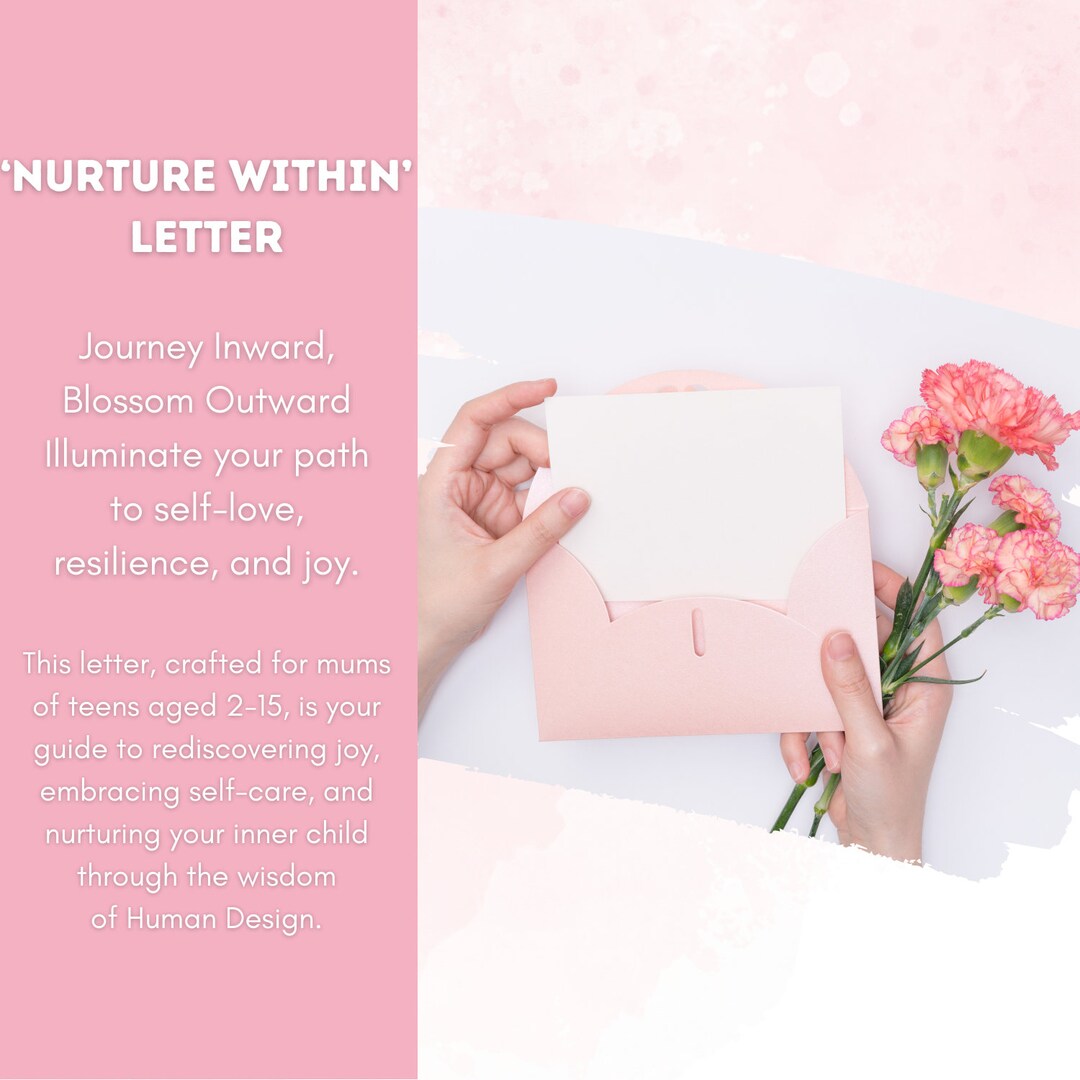 Reconnect With Your Inner Child: Human Design Letter for Mums - Etsy