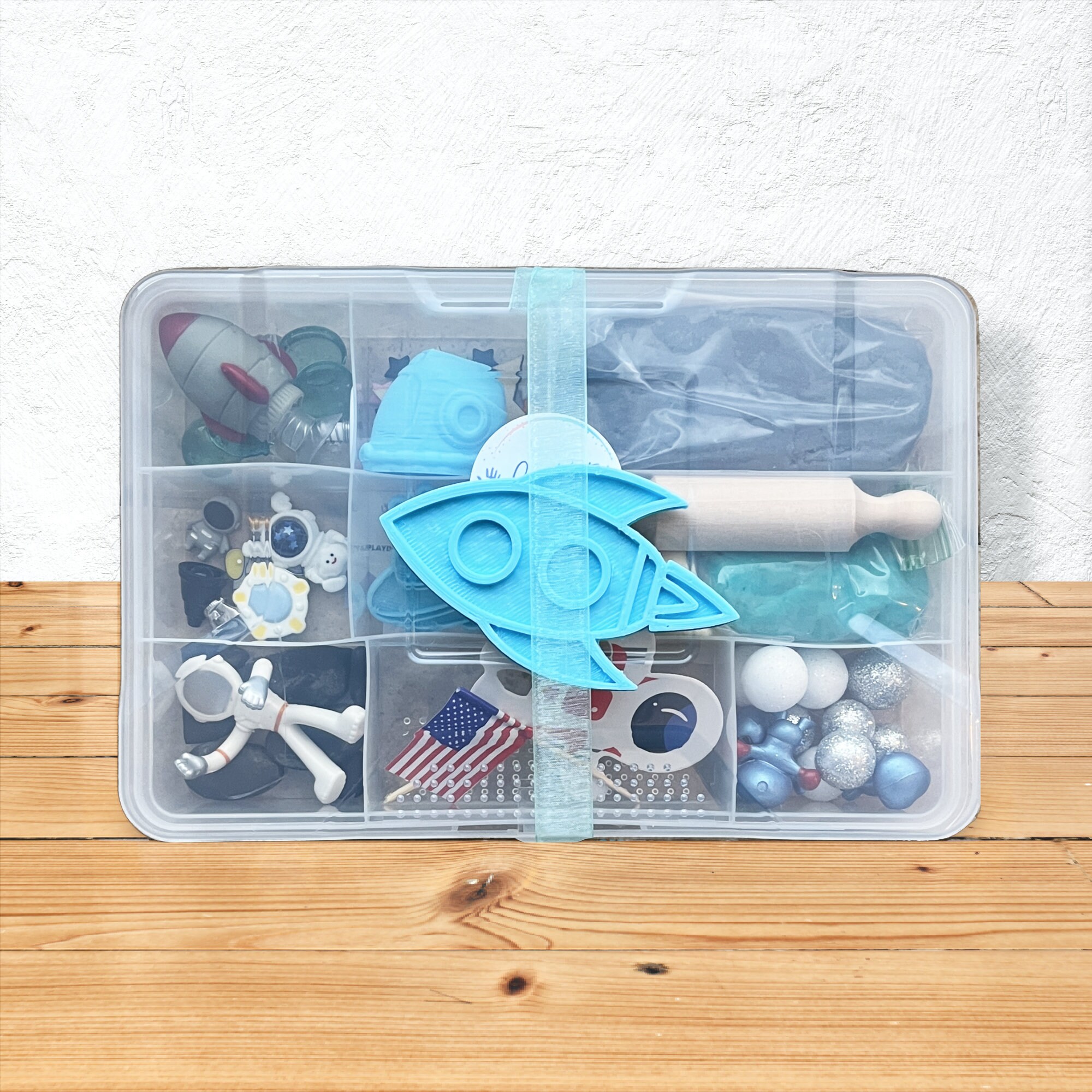 Astronaut Space Playdough Sensory Kit - Etsy