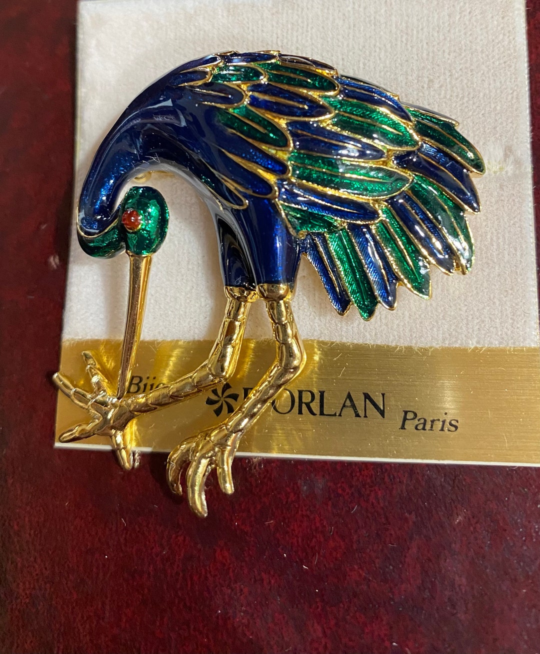 D'orlan Large Bird Brooch Canadian - Etsy