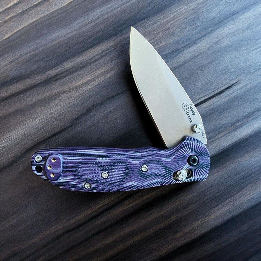 Doug Ritter RSK® Mini RSK Mk1-g2 2.9 SW 20CV Purple G-mascus Handles - Etsy