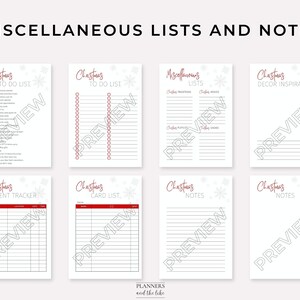 Christmas Planner Printable, Holiday Planner Printable, Christmas to Do ...