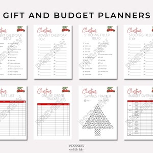 Christmas Planner Printable: Holiday Organizer (digital Download) - Etsy