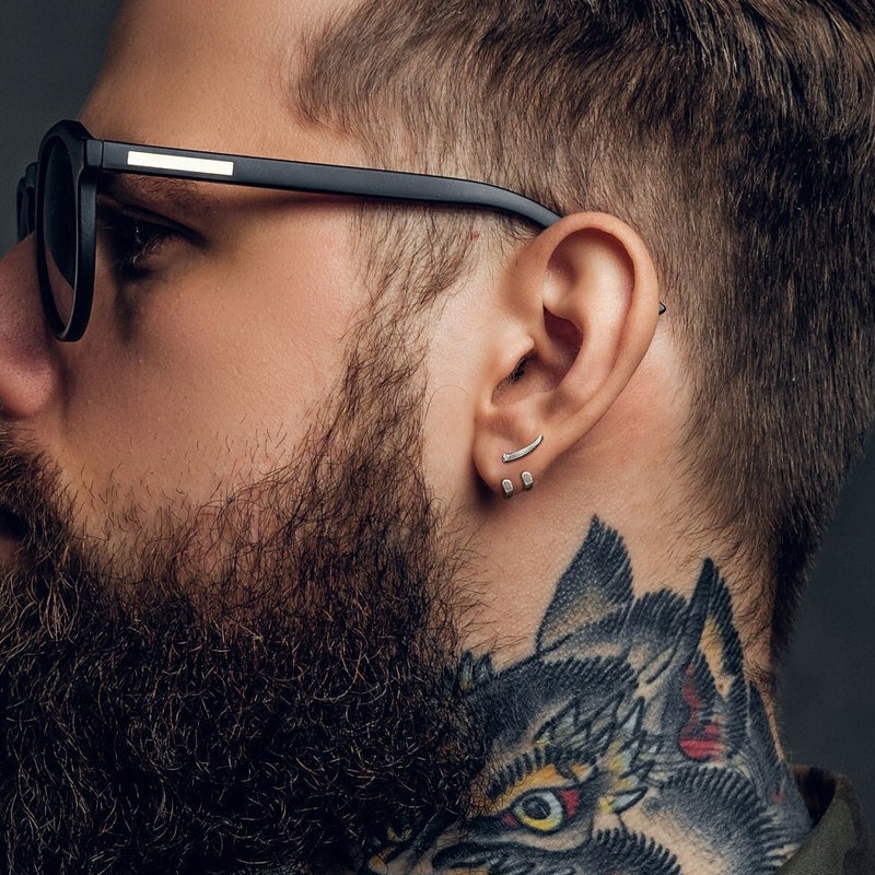 Mens Earrings - Etsy