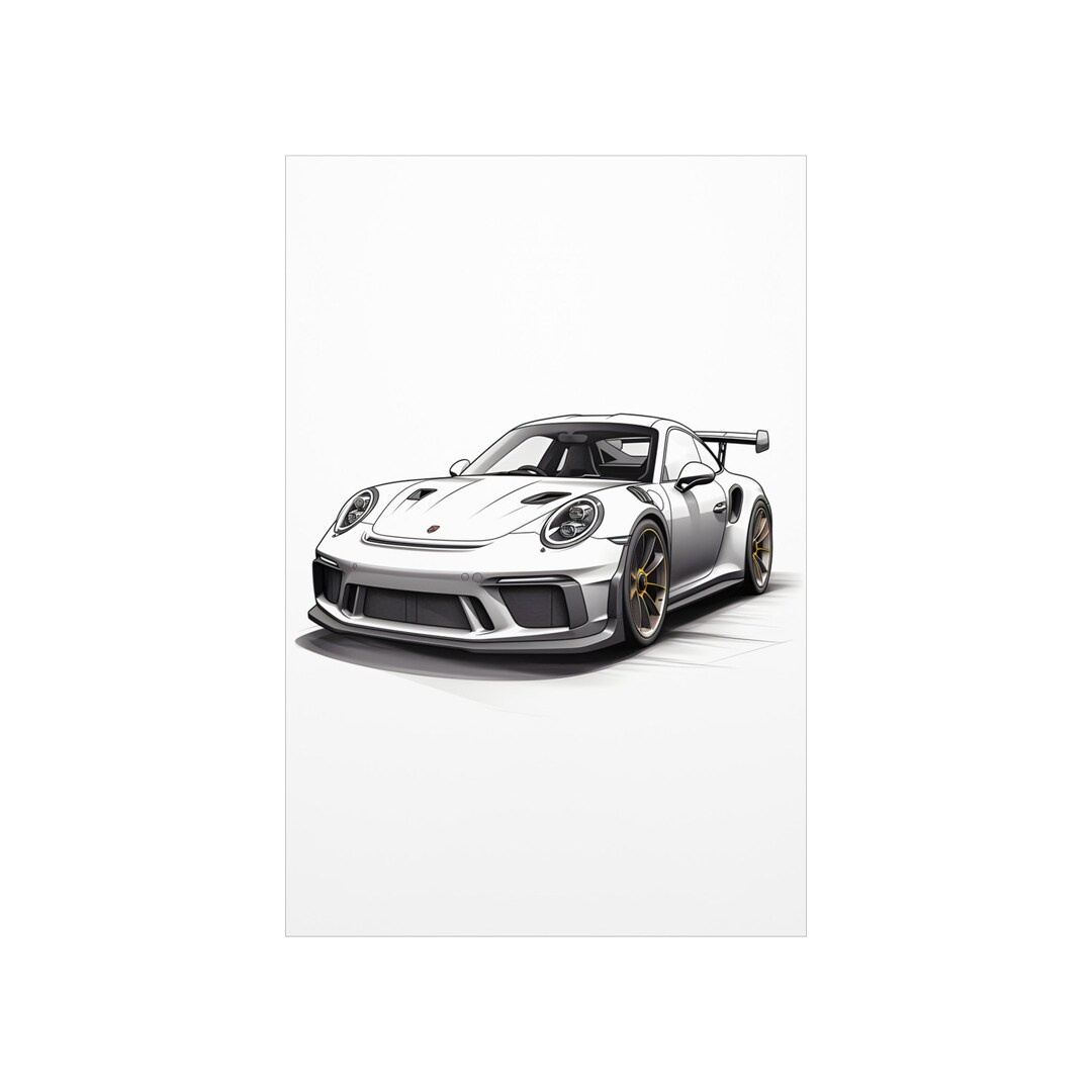 GT3 RS Poster - Etsy