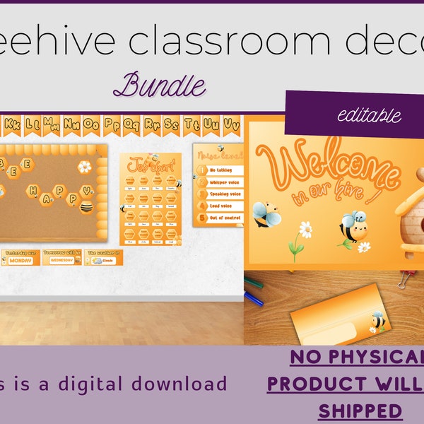 Bee Themed Classroom - Etsy