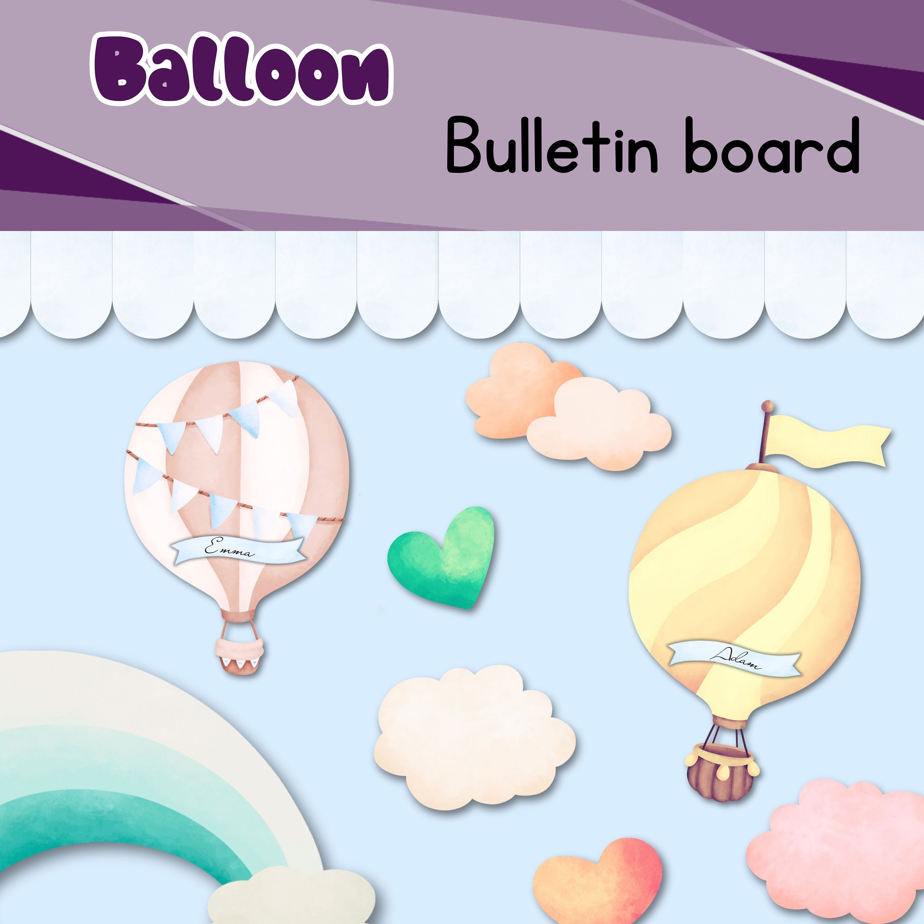 Inspirational Bulletin Board for Classroom, Bulletin Board Kit for ...