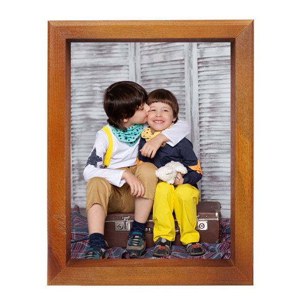 Natural Wooden Photo Frame 15x20 Cm , - Etsy