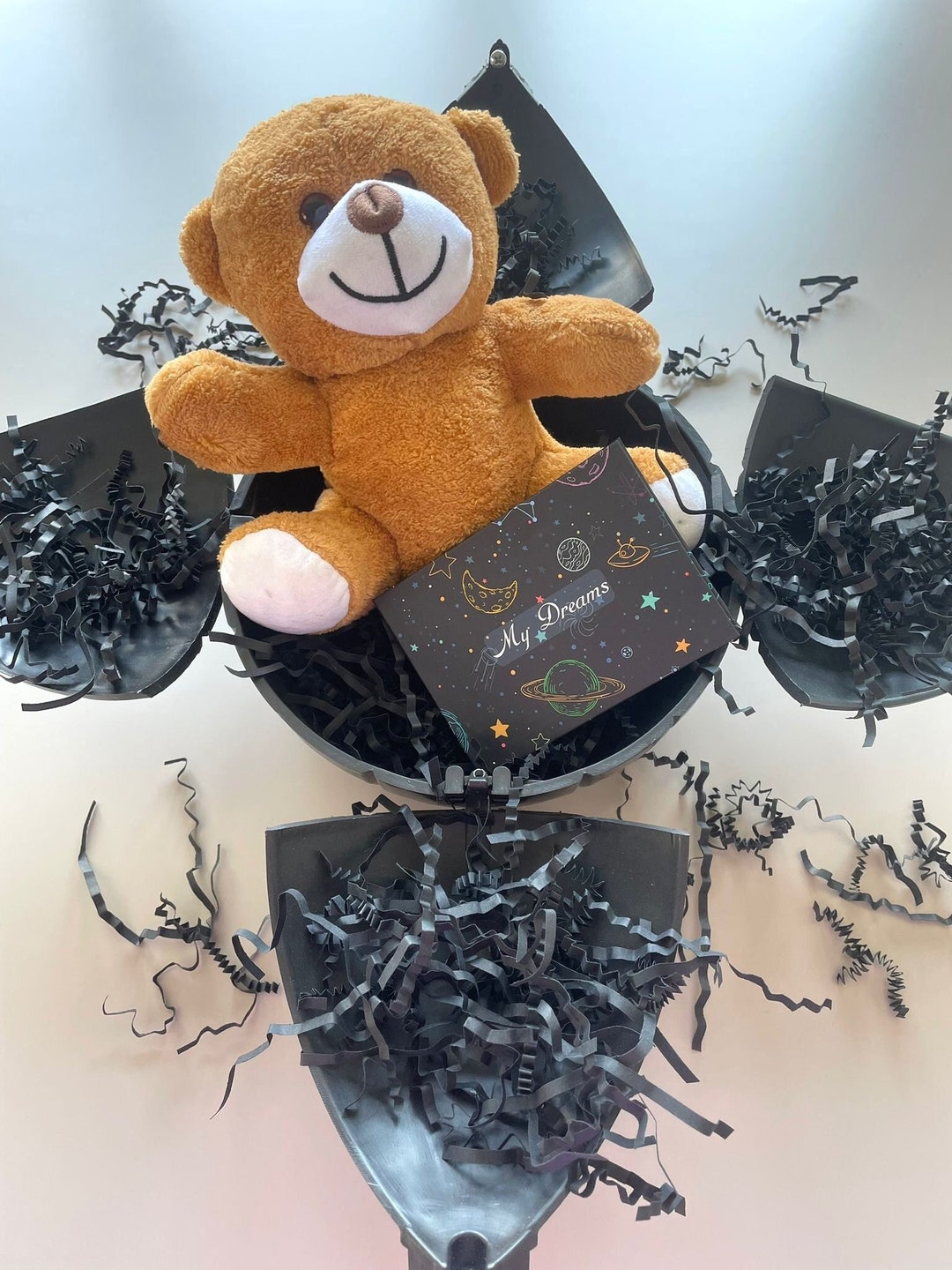 Personalized Gift Box ,exploding Grenade Gift Box,with Your Teddy Bear ...